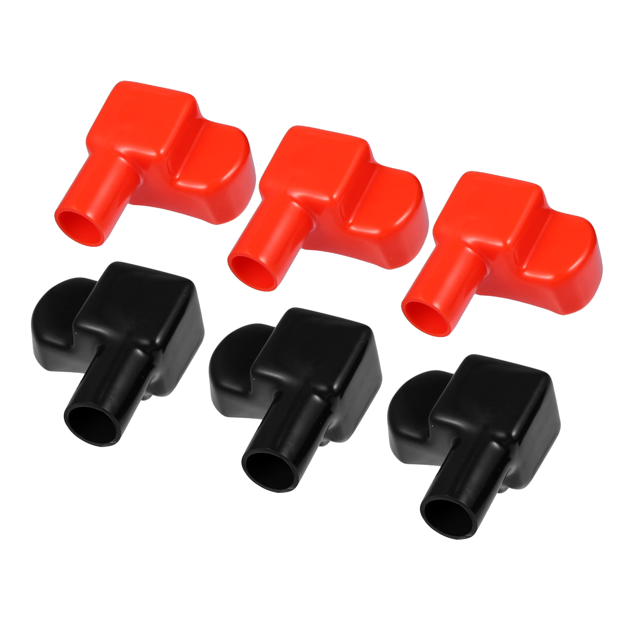 3 Pair Auto Battery Terminal Insulation Covers 75mm Length 21mm 0.83 ...