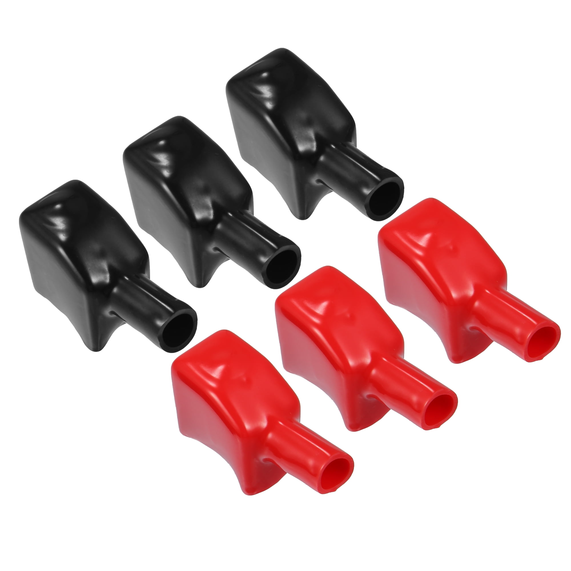 3 Pair Battery Terminal Insulation Covers 37mm Length 7mm 0.28" Car ...