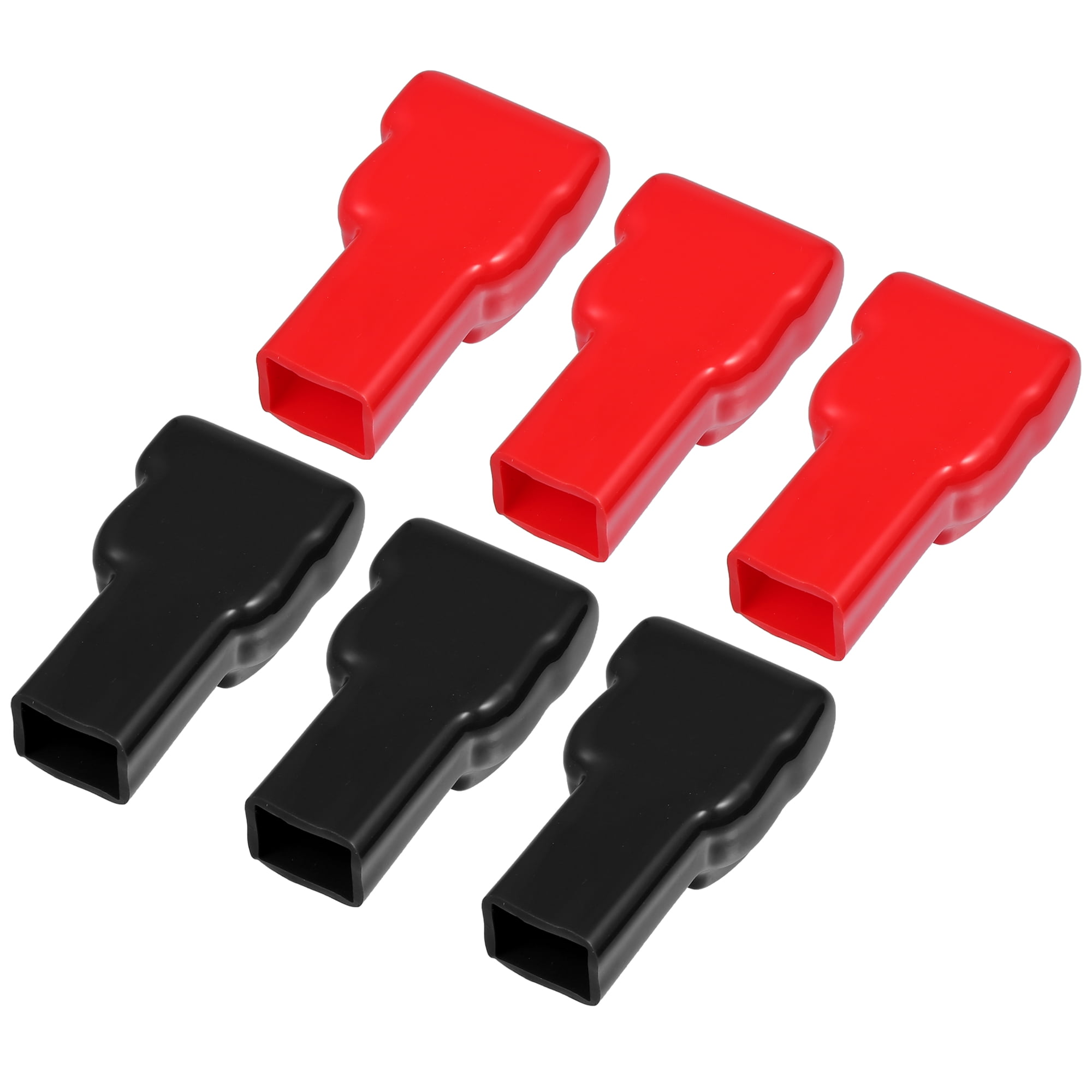 3 Pair Battery Terminal Insulation Covers 80mm Length Auto Battery Post ...