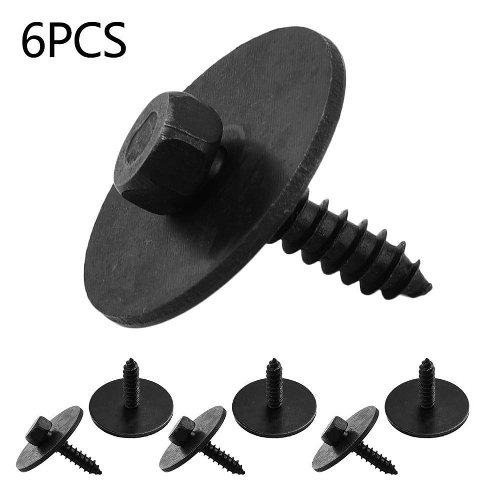 3 Pair Car Under Engine Sheet Metal Under Cover Screws for Mercedes C/e ...