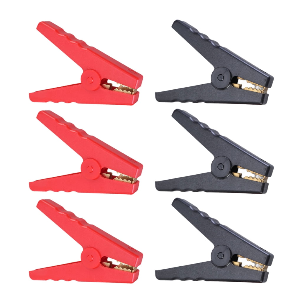 3 Pair Heavy Duty Brass Alligators clip 300A Car Battery Charges Clamps ...