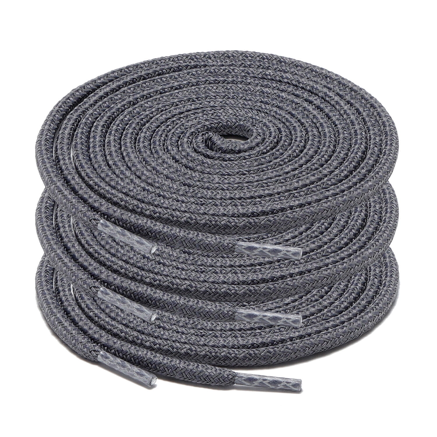 3 Pair Round Reflective Shoe laces Replacement Rope for Sneakers ...