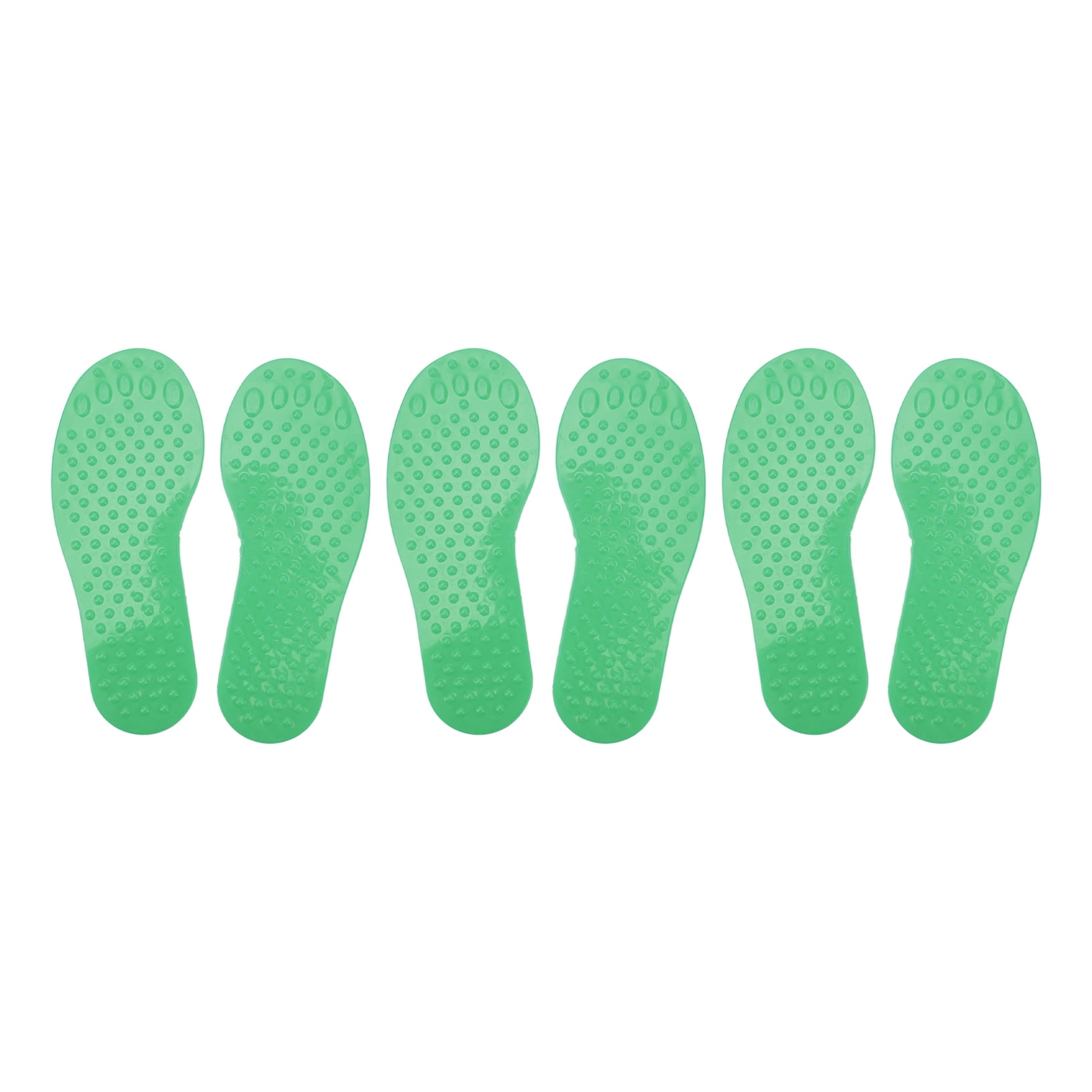 3 Pair Set for Fun Indoor & Outdoor Training Colorful PVC Footprint Pads - Walmart.com