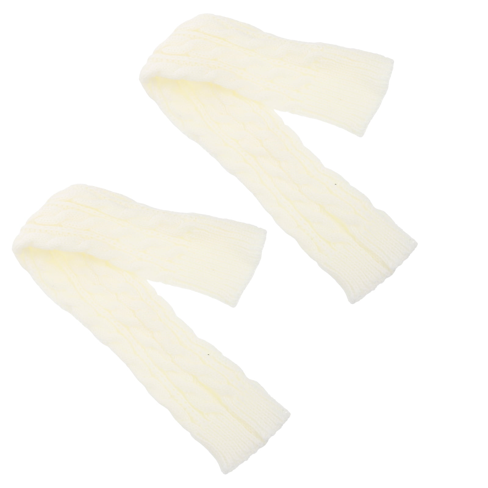 Onaparter 3 Pair Twist Half Finger Cuffs Female Arm Sleeves Knitted ...