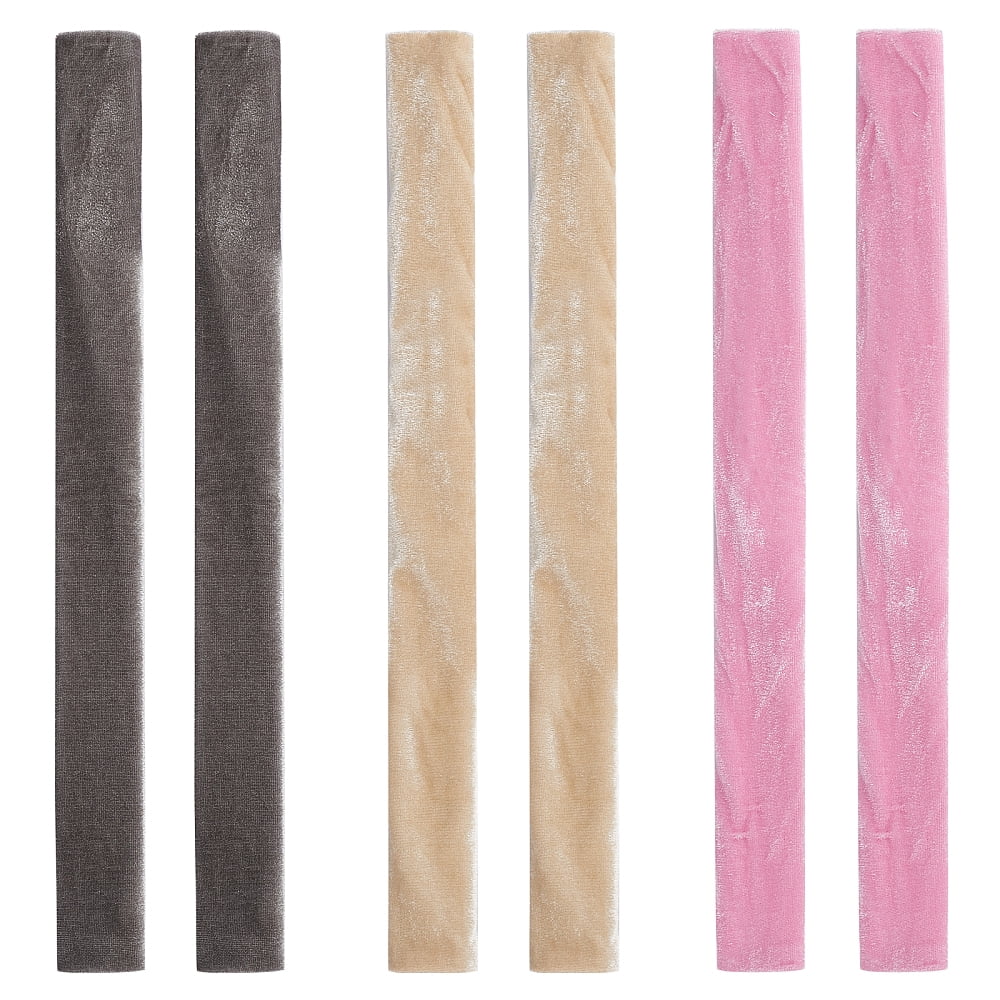 3 Pairs 3 Colors Pleuche Cloth Refrigerator Door Handle Cover Mixed ...