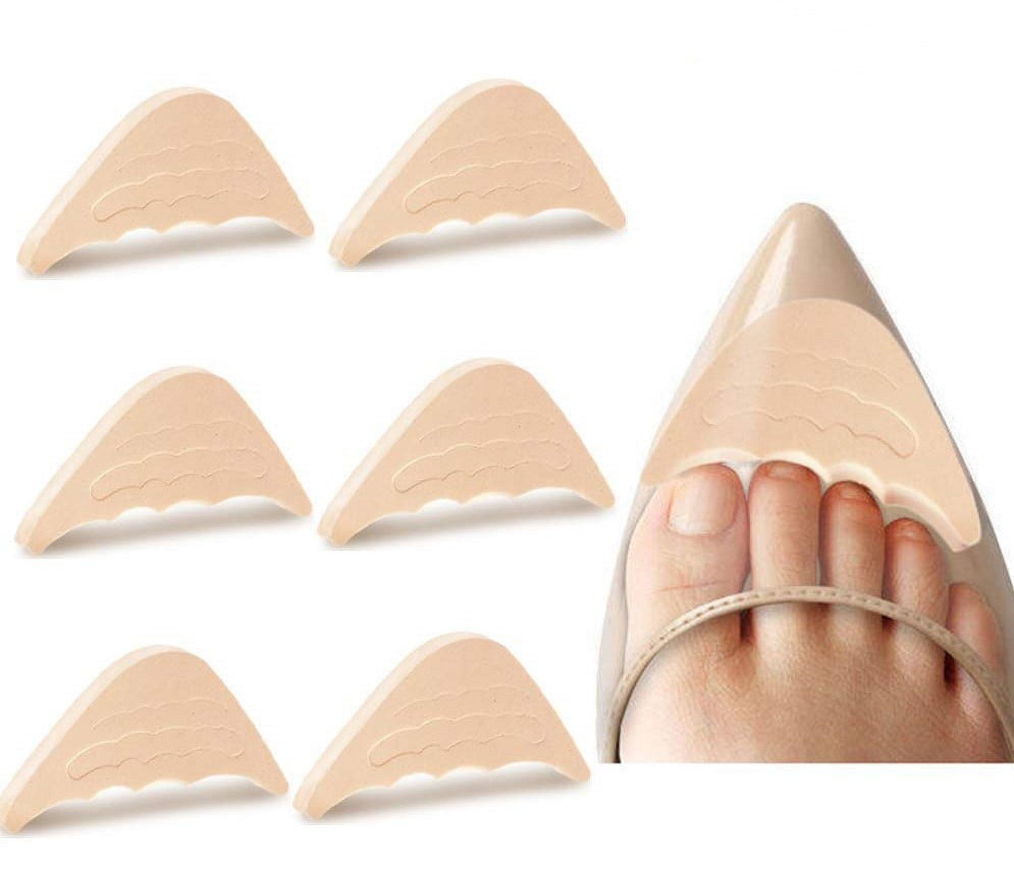 3 Pairs Adjustable Shoe Toe Filler, Shoe Inserts Reduce Slip Forward ...