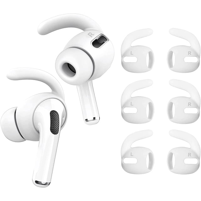 3 Pairs AirPods pro Ear Hooks Covers Grip Tips, Anti Slip Wings Ear ...