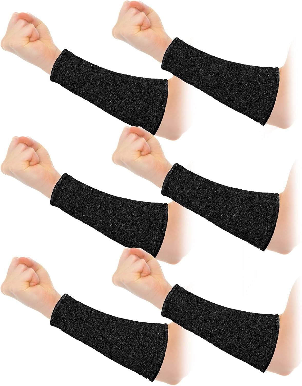 3 Pairs Arm Protectors for Thin Skin and Bruising Cut Resistant Forearm ...