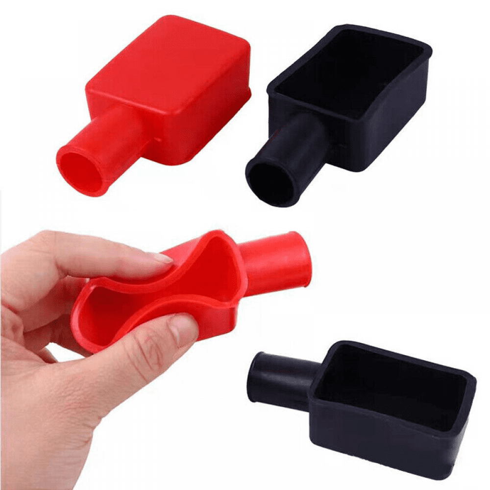 3 Pairs Battery terminal covers for Negative and Positive Terminals for ...