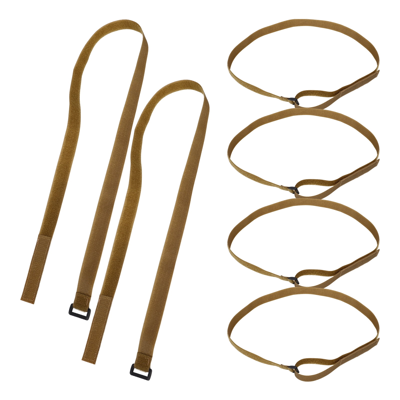 3 Pairs Binding Tape Fixed Sticky Nylon Luggage Strap Camping Luggage ...