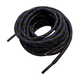 2 Pairs Extra Long Elastic Heavy Duty Round Boot Laces for Hiking ...