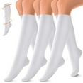 Genovega 3 Pairs Copper Compression Socks for Women & Men, 15-20 mmHg ...