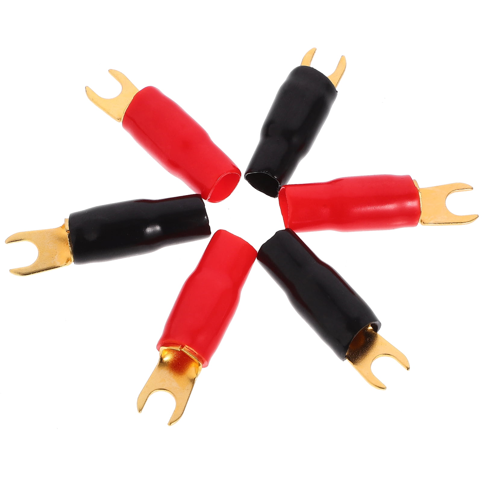 UPKOCH Crimp Connectors Adapters with High Quality Copper 0 Gauge Spade ...