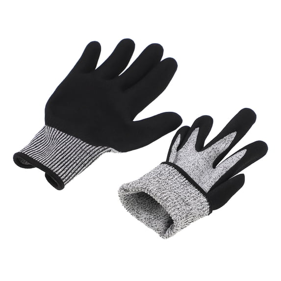 3 Pairs Cut Resistant Work Gloves, Durable Anti-Slip Cut Level A4 ...