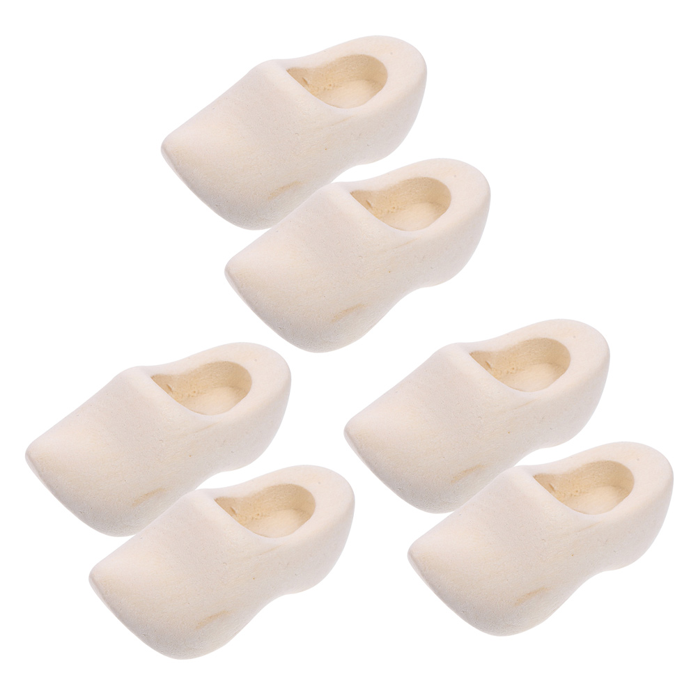 Hytrove Miniature Shoes Decorative Diy Accessory 3 Pairs 1.6x0.8x0.8in ...