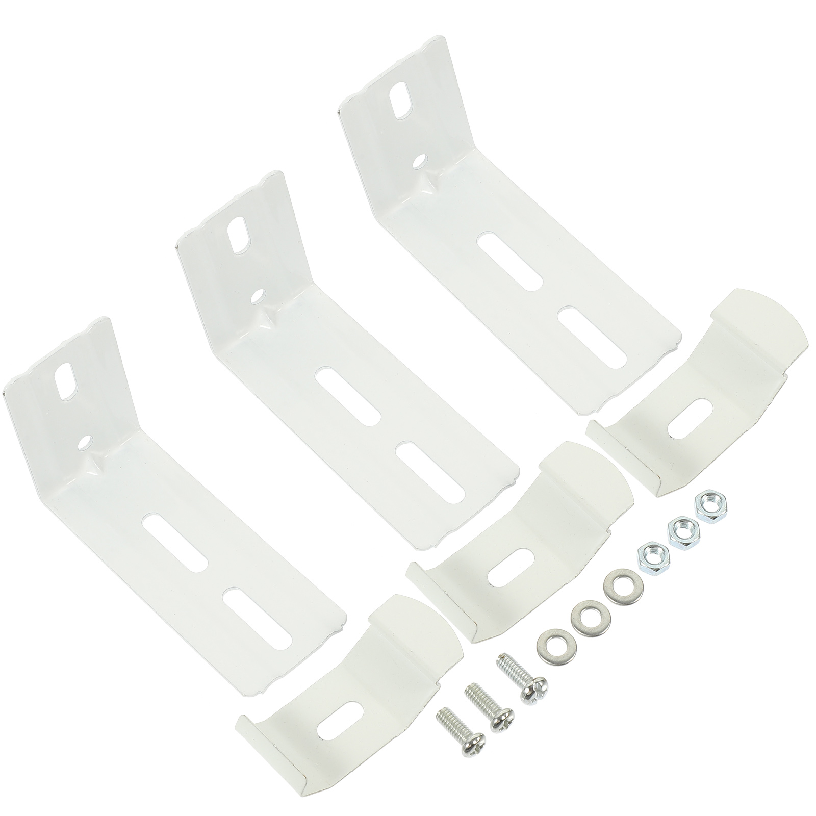 3 Pairs Drill Louver Shutter Bracket Practical Vertical Blind - Walmart.com