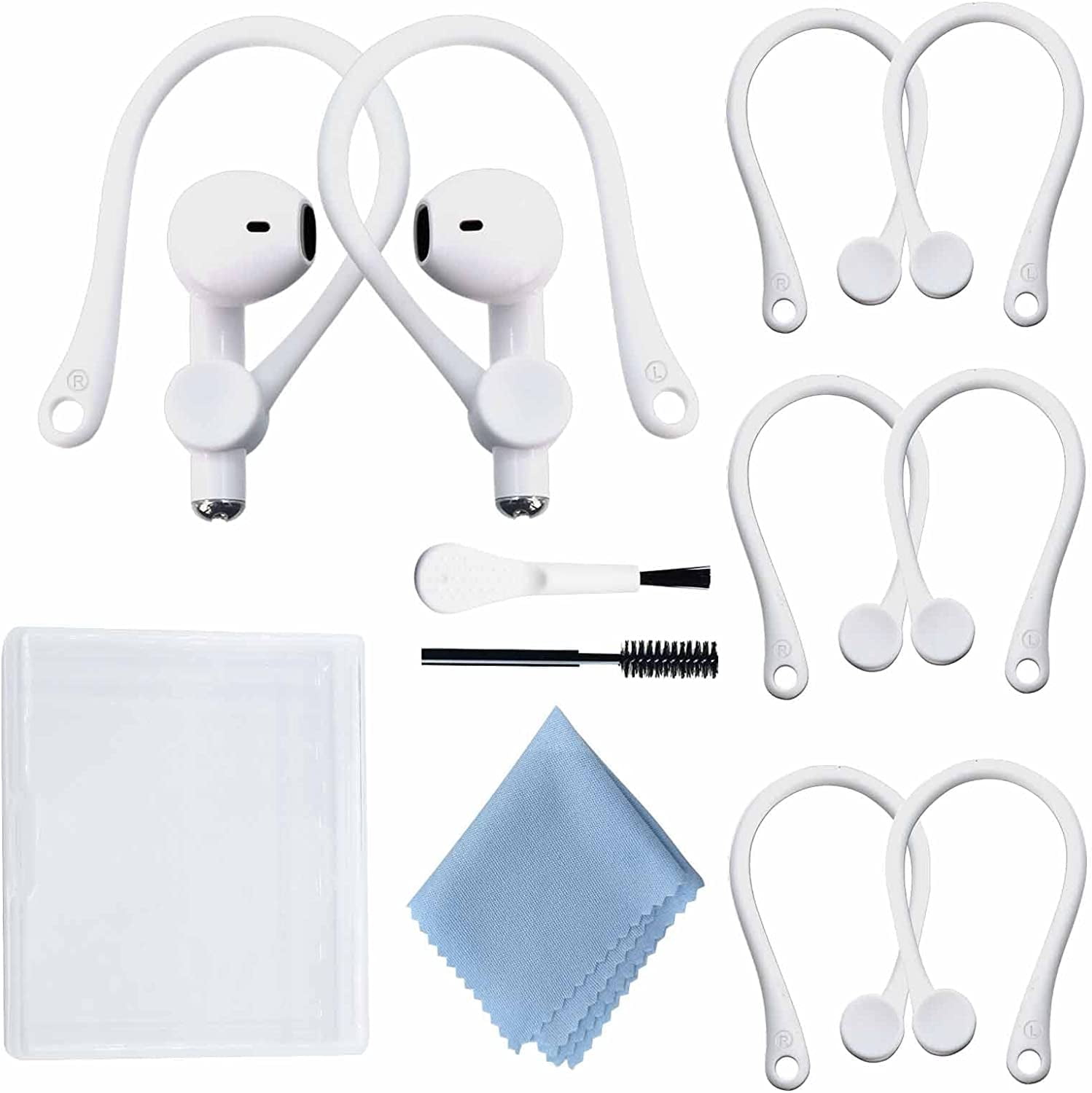 3 Pairs Ear Hooks for AirPods 1 & 2 & 3 and AirPods Pro, Professional ...
