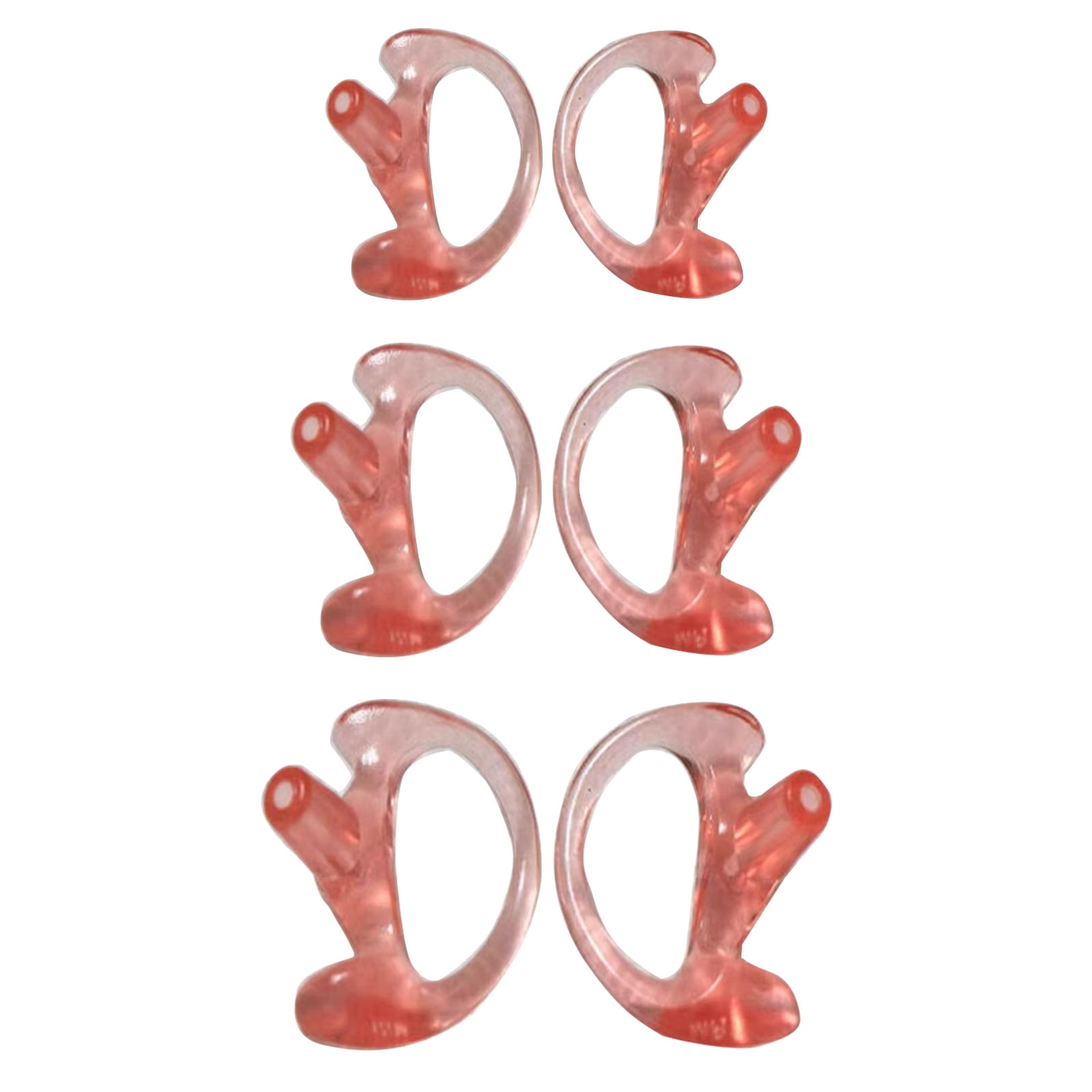 3 Pairs Ear Molds Soft 2-Way Radio Earmold Replacing Earpiece Insert ...