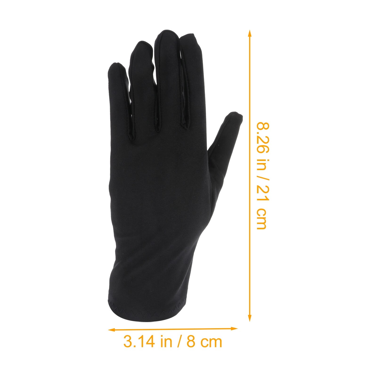 3 Pairs Elastic Spandex Gloves Jewelry Inspection Gloves Etiquette ...