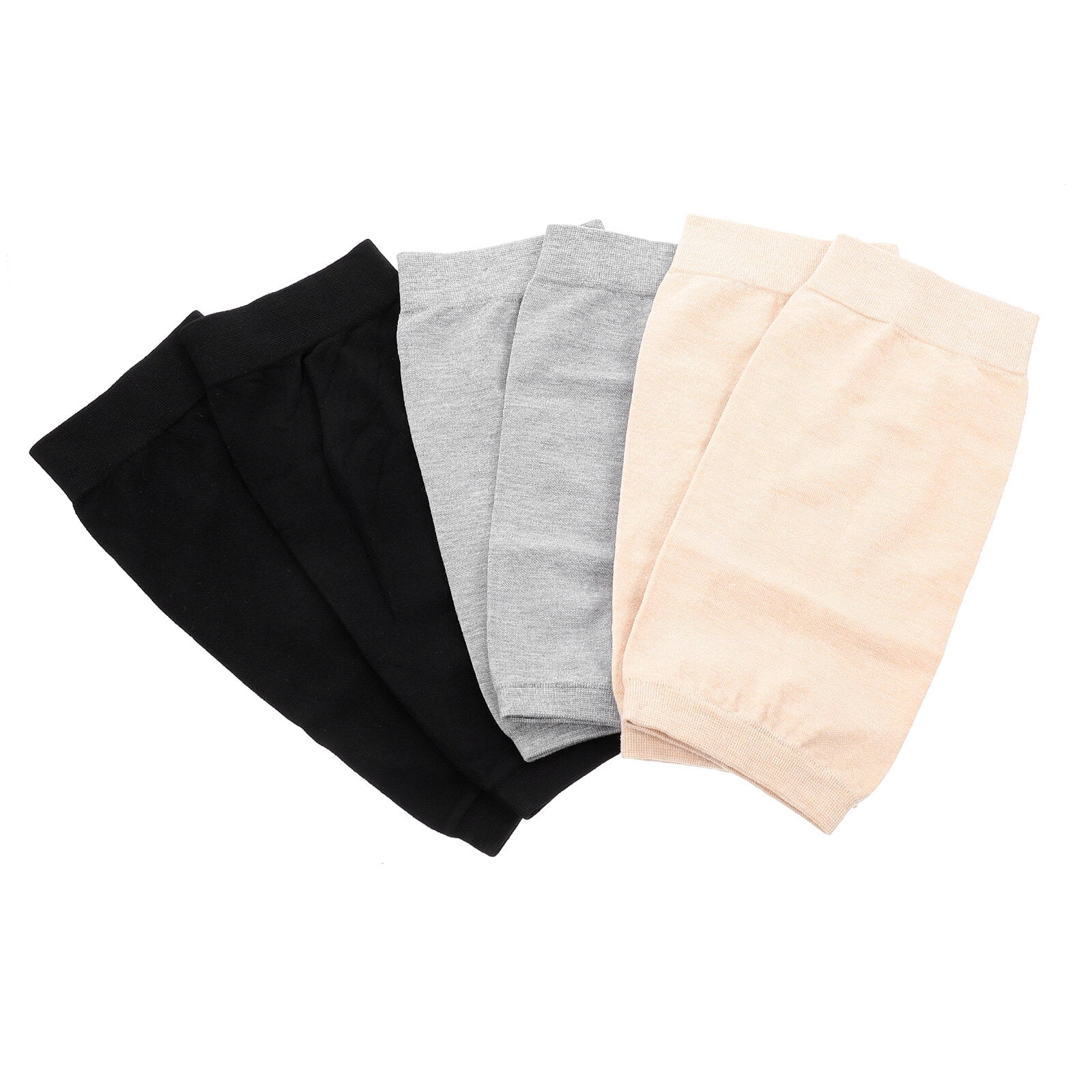 GAXIRE Sweat-Wicking Elbow Sleeves Elbow Covers Skin Tone Cotton 3 ...