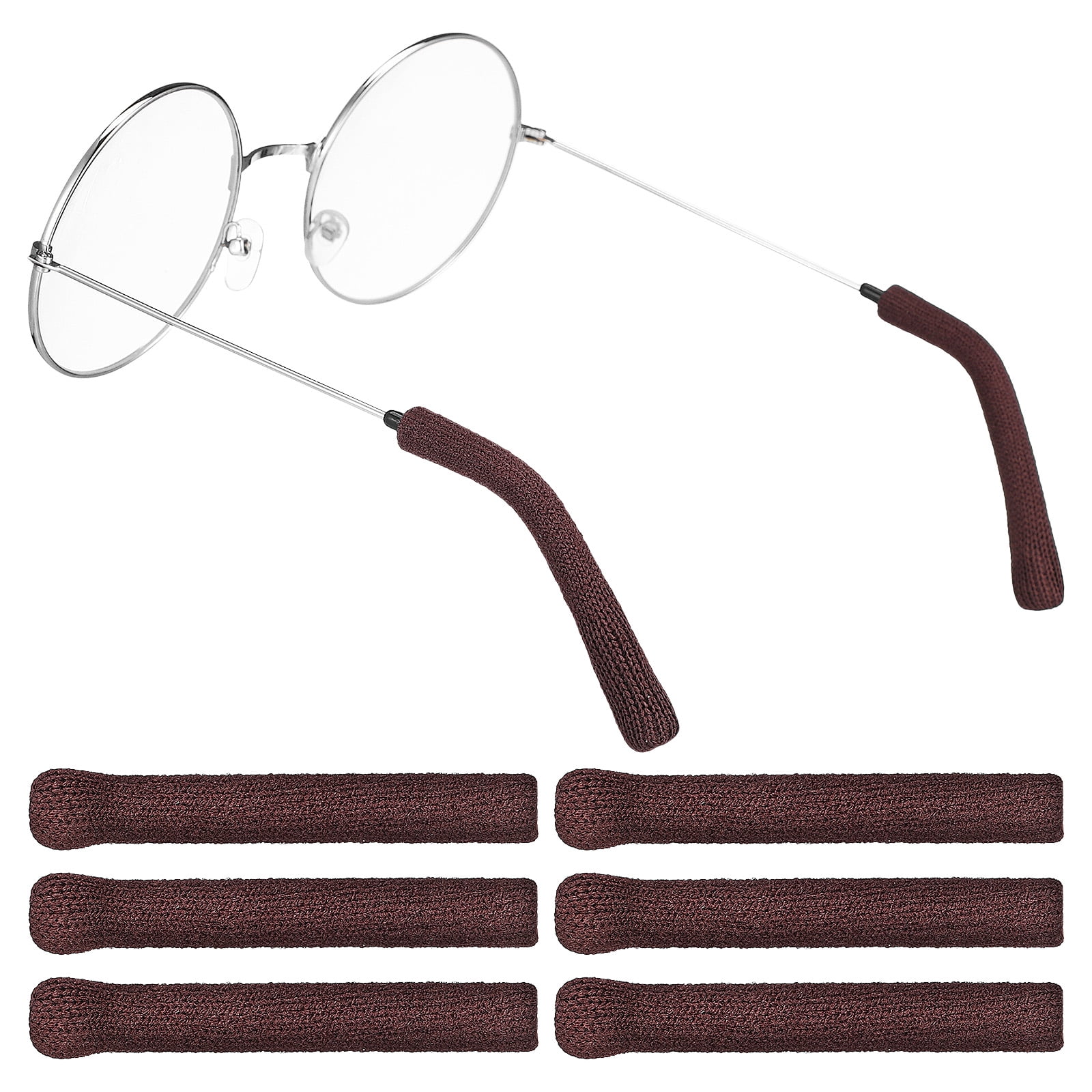 3 Pairs Eyeglass Grips Arm Covers Glasses Ear Pads - Walmart.com