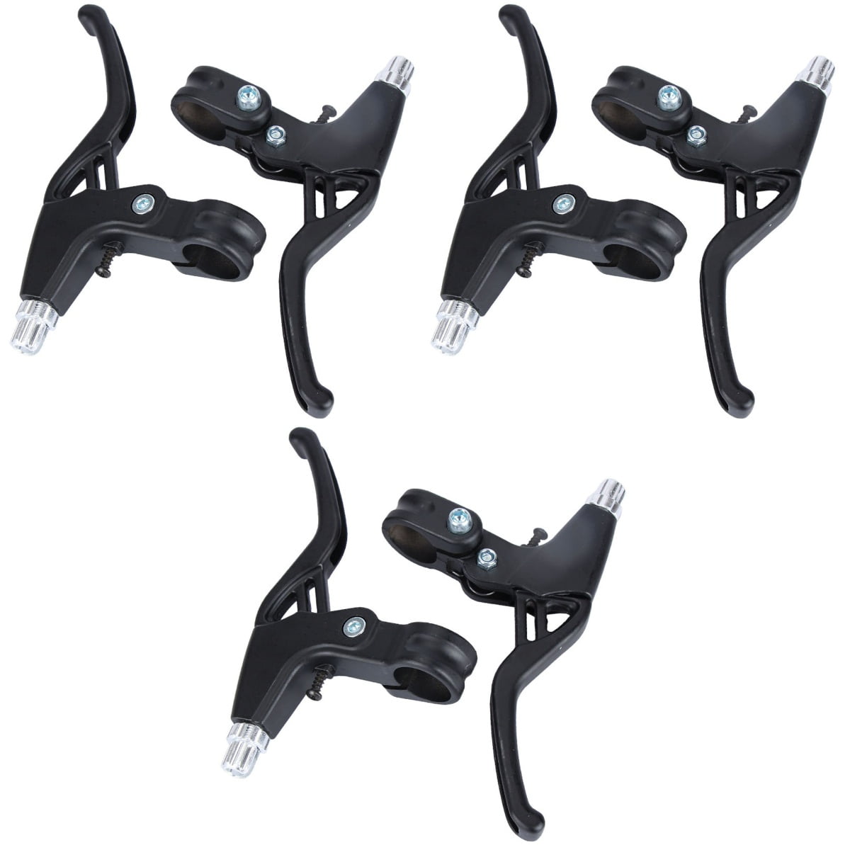 3 Pairs Folding Handlebars Aluminum Alloy Brake Handlebars Durable ...