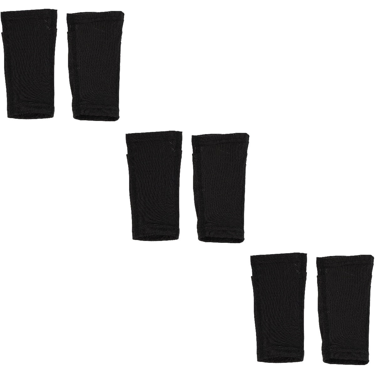 3 Pairs Guard Socks Soccer Calf Protectors Protective Tools Shin ...
