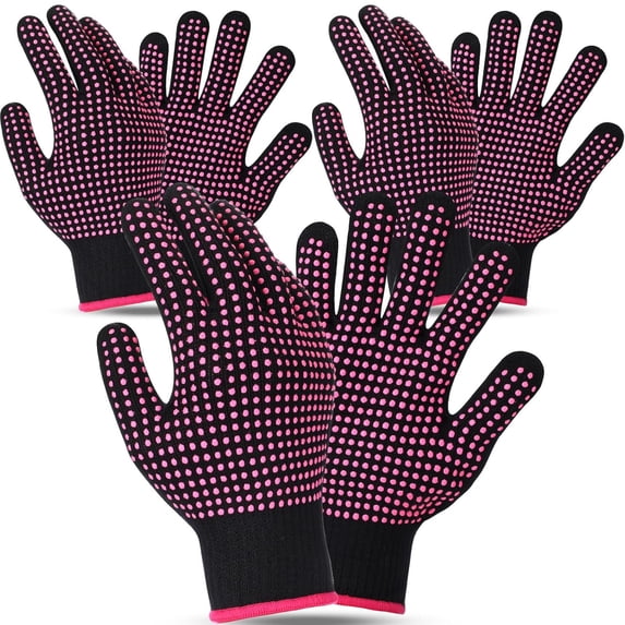 3 Pairs Heat Resistant Gloves for Sublimation, Gloves for Heat Press ...