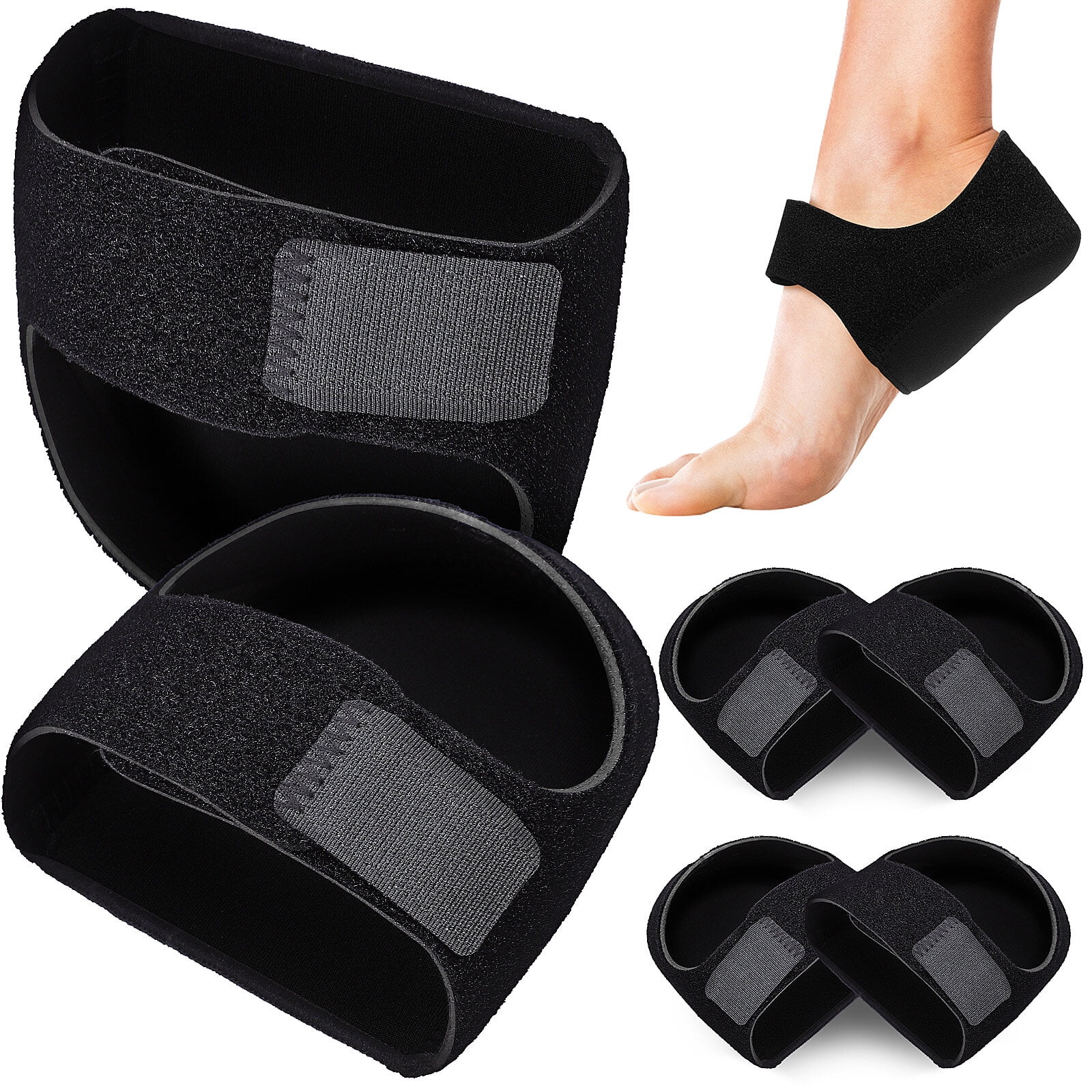 3 Pairs Heel Protector Plantar Fasciitis Cups Protectors Pain ...