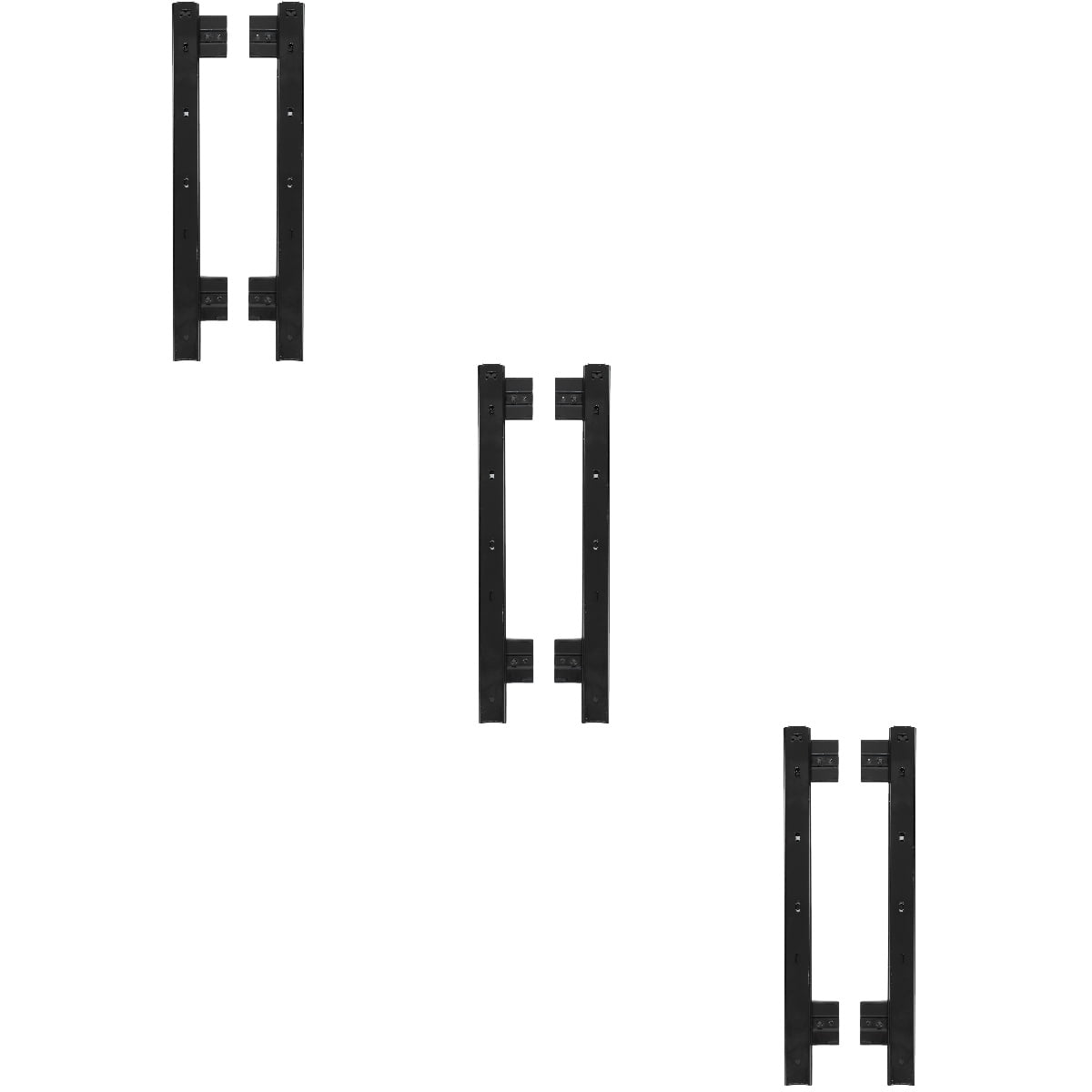 3 Pairs Keyboard Rails Computer Keyboards Desktop Stand Office Slide ...