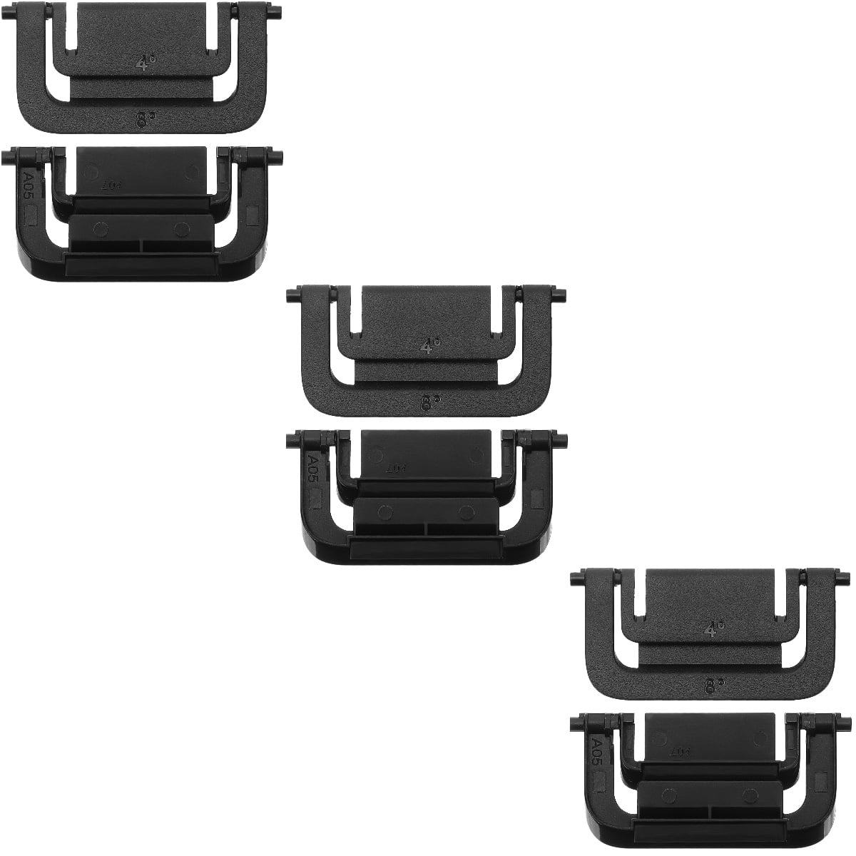 MERRYHAPY 3 Pairs Black Keyboard Feet Stands for G915 Mechanical ...