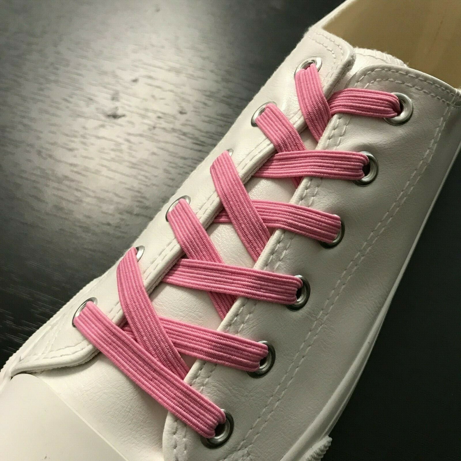 3 Pairs Lazy No Tie Elastic Tieless Flat Lock Laces Shoe Laces Strings ...