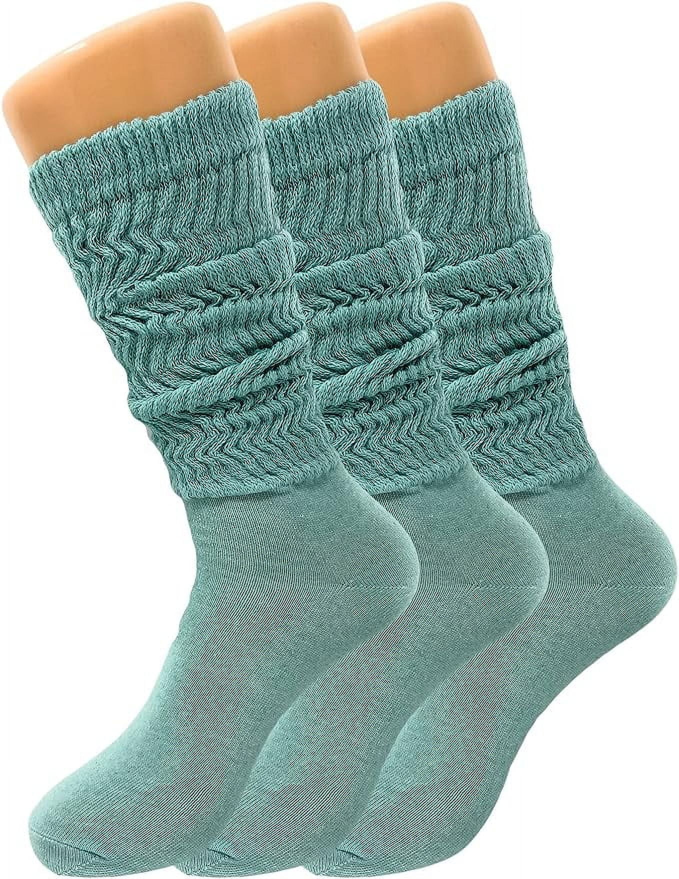 3 Pairs Lightweight Slouch Socks for Women with Thin Sole Shoe Size 5 ...