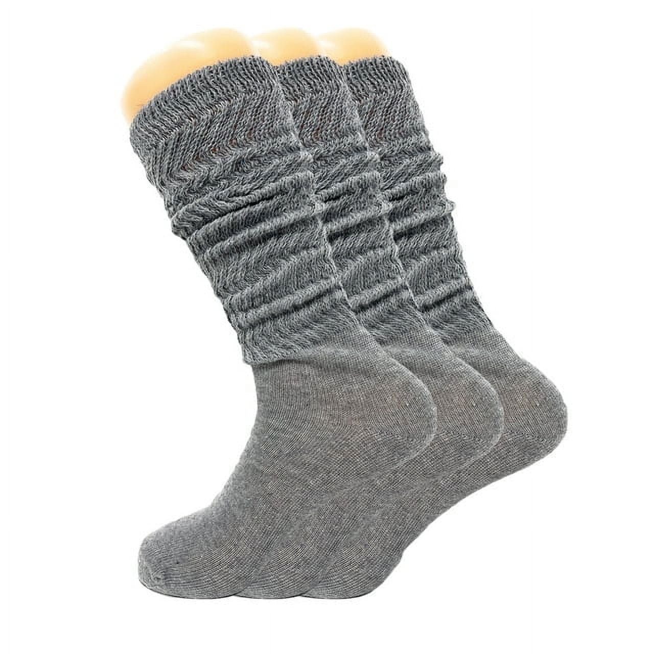 3 Pairs Lightweight Slouch Socks for Women with Thin Sole Shoe Size 5 ...