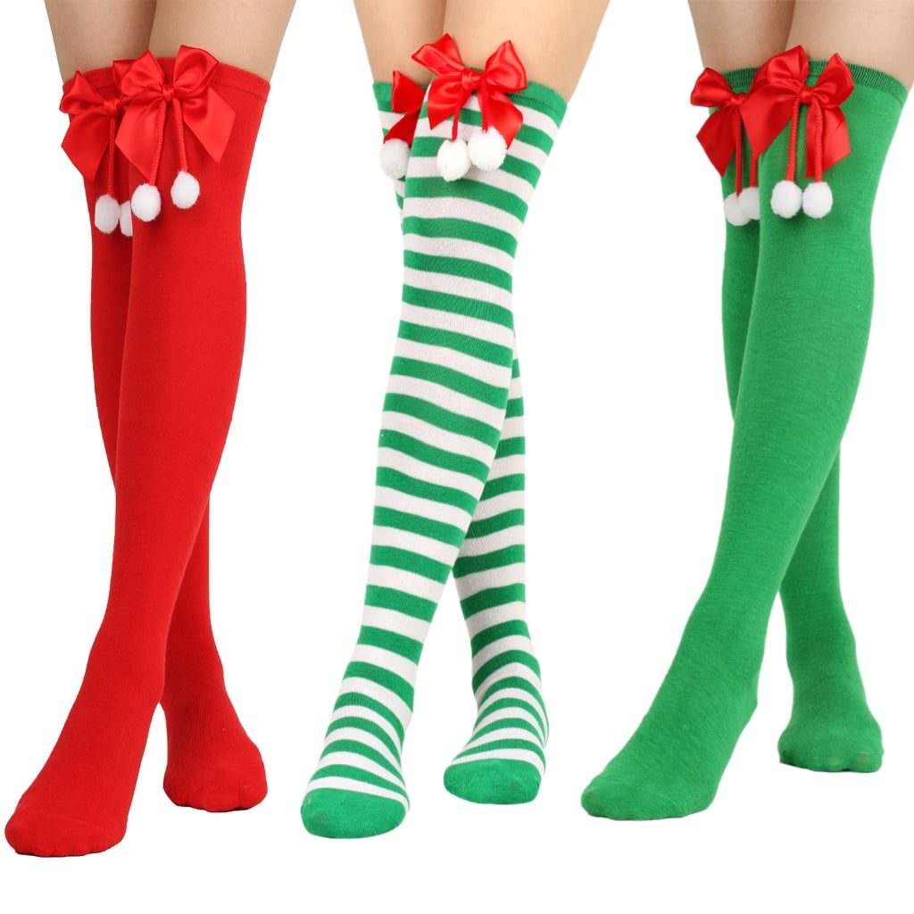 Long Christmas Socks