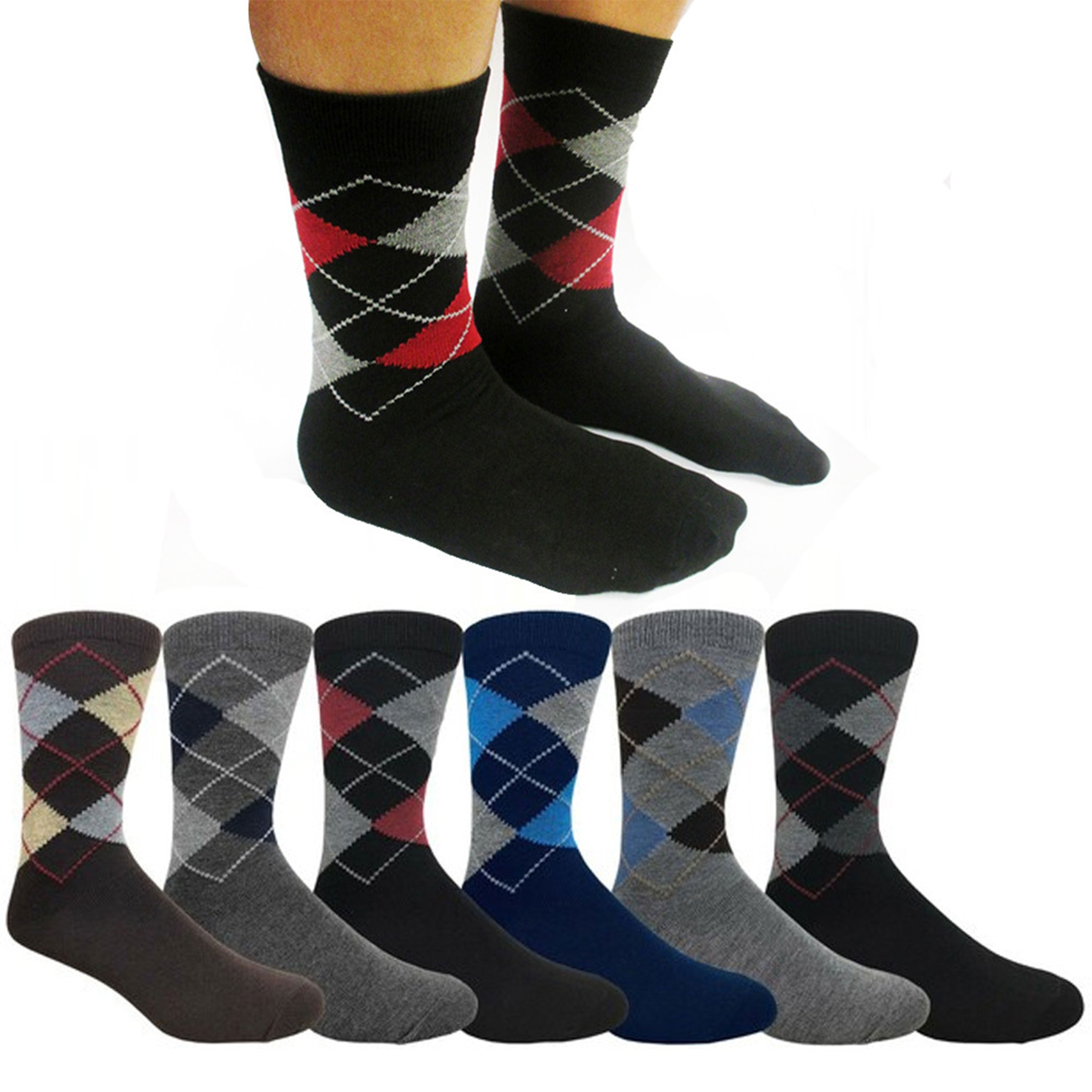 Diamond Socks Pattern