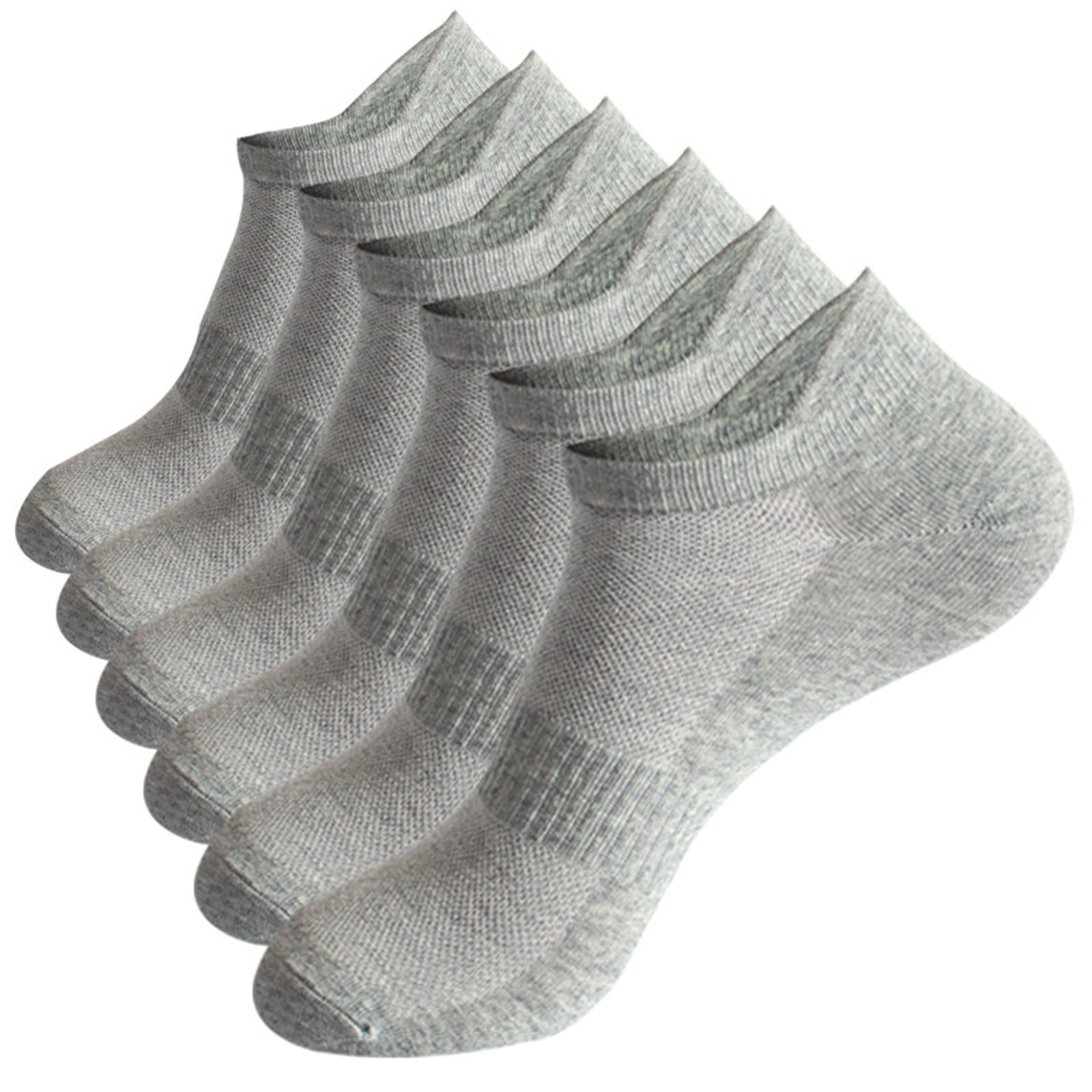 3 Pairs of Men's Short Socks, Low Cut Invisible Socks, Breathable ...