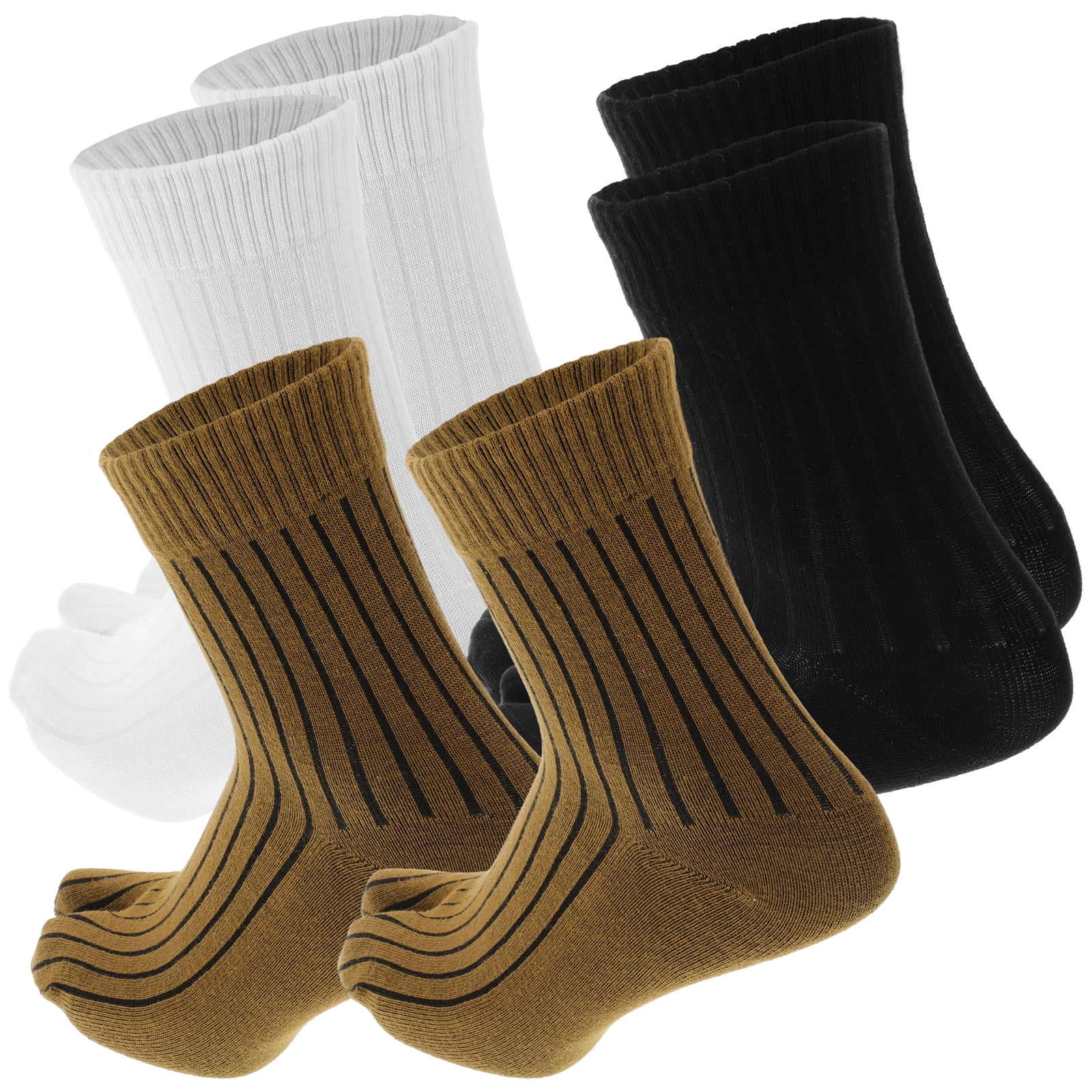 3 Pairs Men's Tabi Socks Thermal for Toe Separator Split with Toes ...