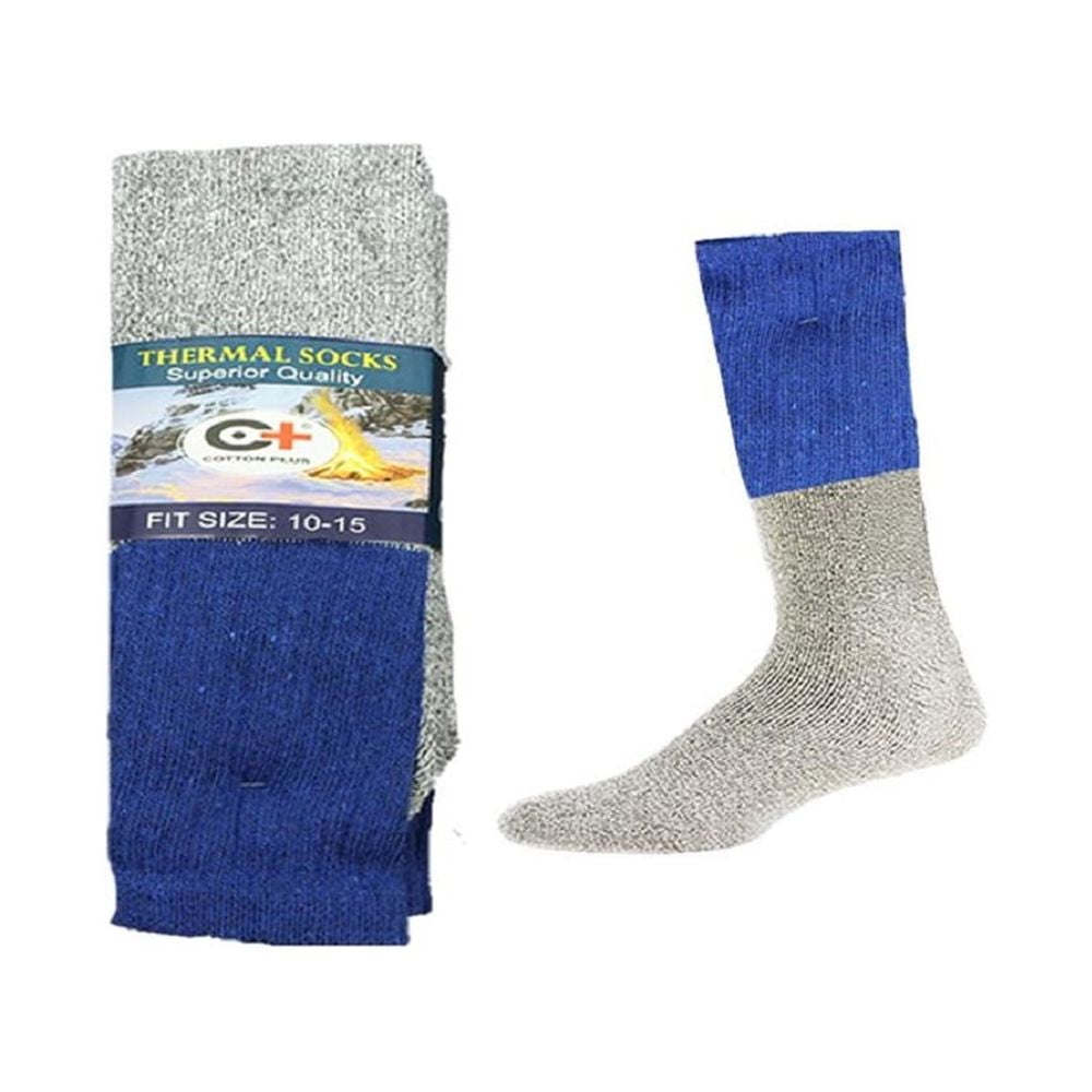 3 Pairs Mens Winter Heavy Duty Warm Thermal Crew Work Boots Socks ...