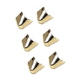 3 Pairs Metal Shoes Pointed Protector Caps Triangular High Heel Toe ...