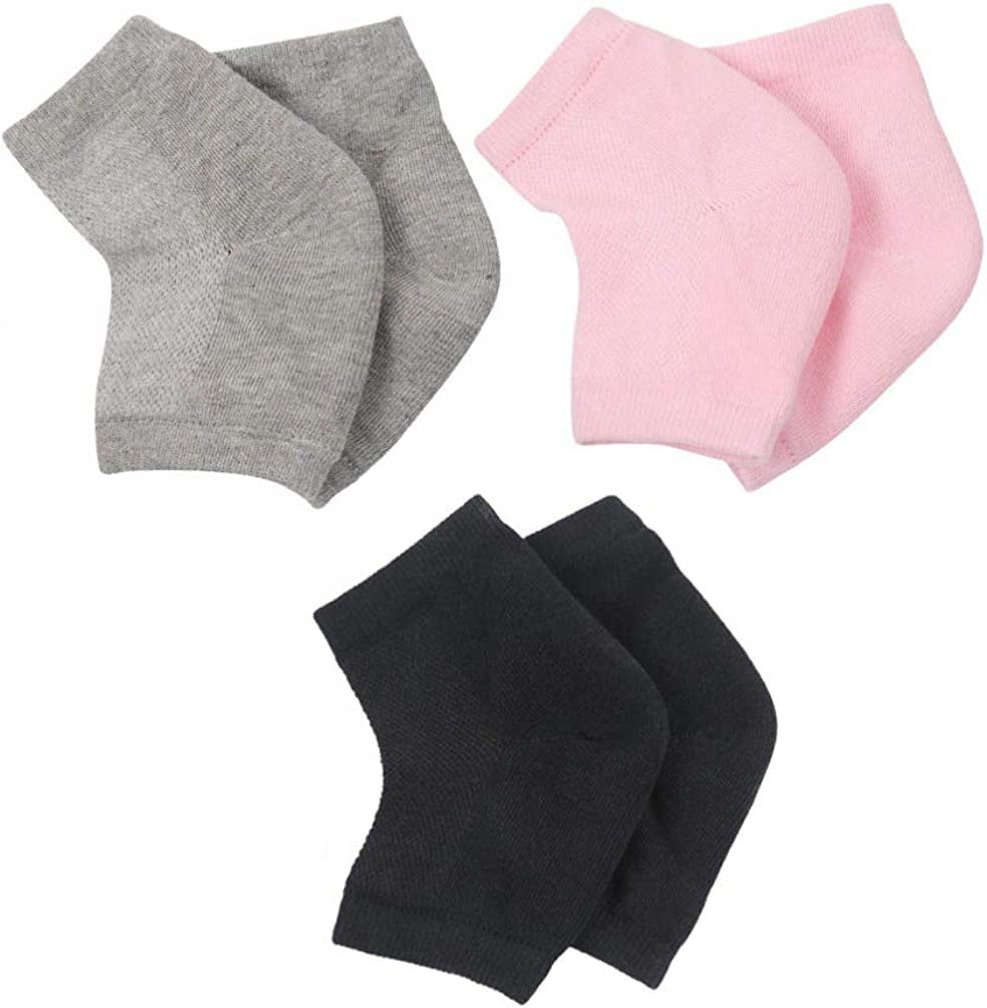3 Pairs Moisturizing Gel Socks Skin Softening Footcare Treatment Socks ...