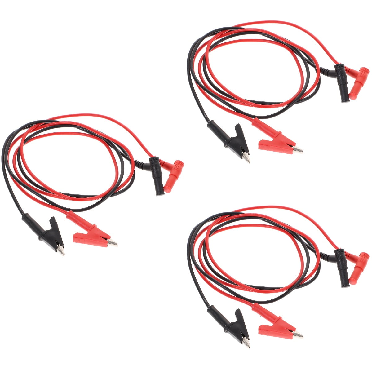 3 Pairs Multimeter Alligator Clips Test Cable Multimeter Testing Probe ...