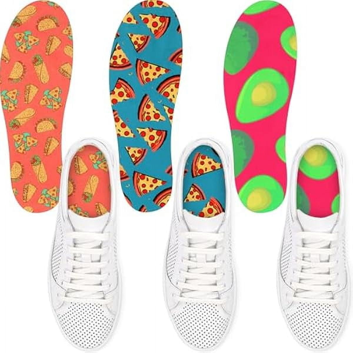 3 Pairs No Show Socks Sockless Shoe Liner Washable Barefoot Shoe ...