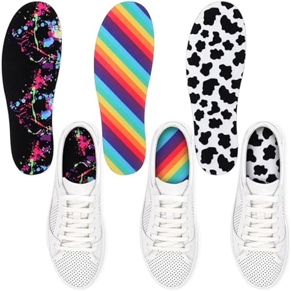 3 Pairs No Show Socks Sockless Shoe Liner Washable Barefoot Shoe ...