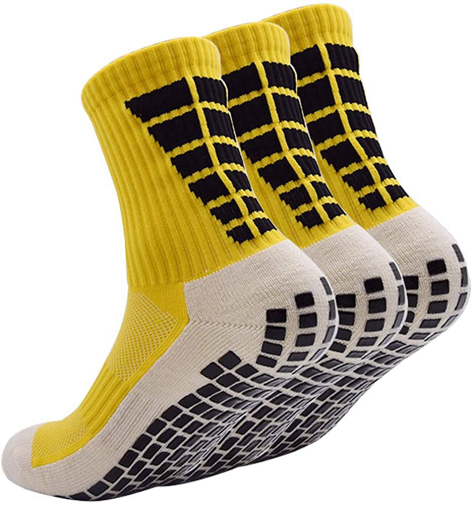 3 Pairs Non Slip Hospital Socks, Anti Slip Non Skid Slipper Hospital ...
