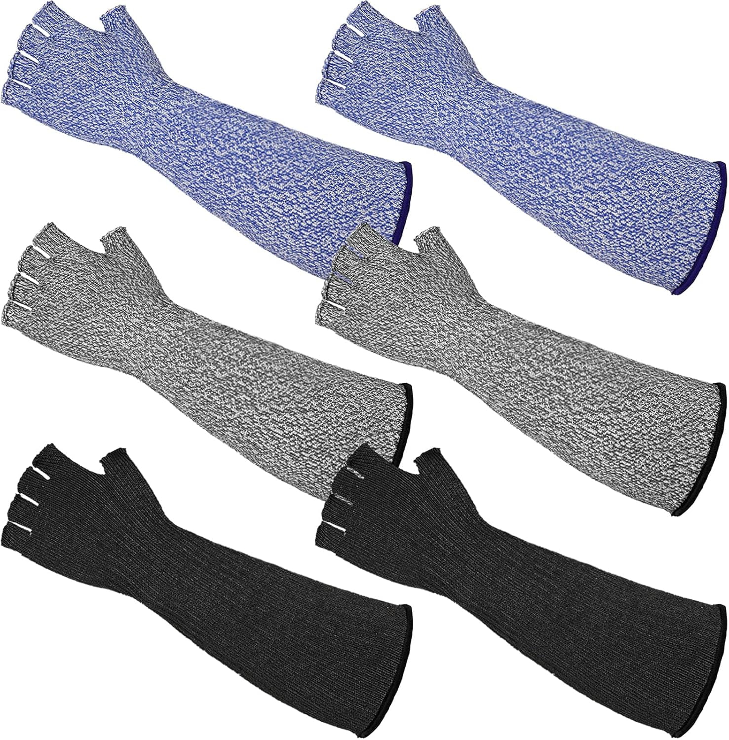 3 Pairs Protective Arm Sleeves Arm Protectors for Thin Skin and ...
