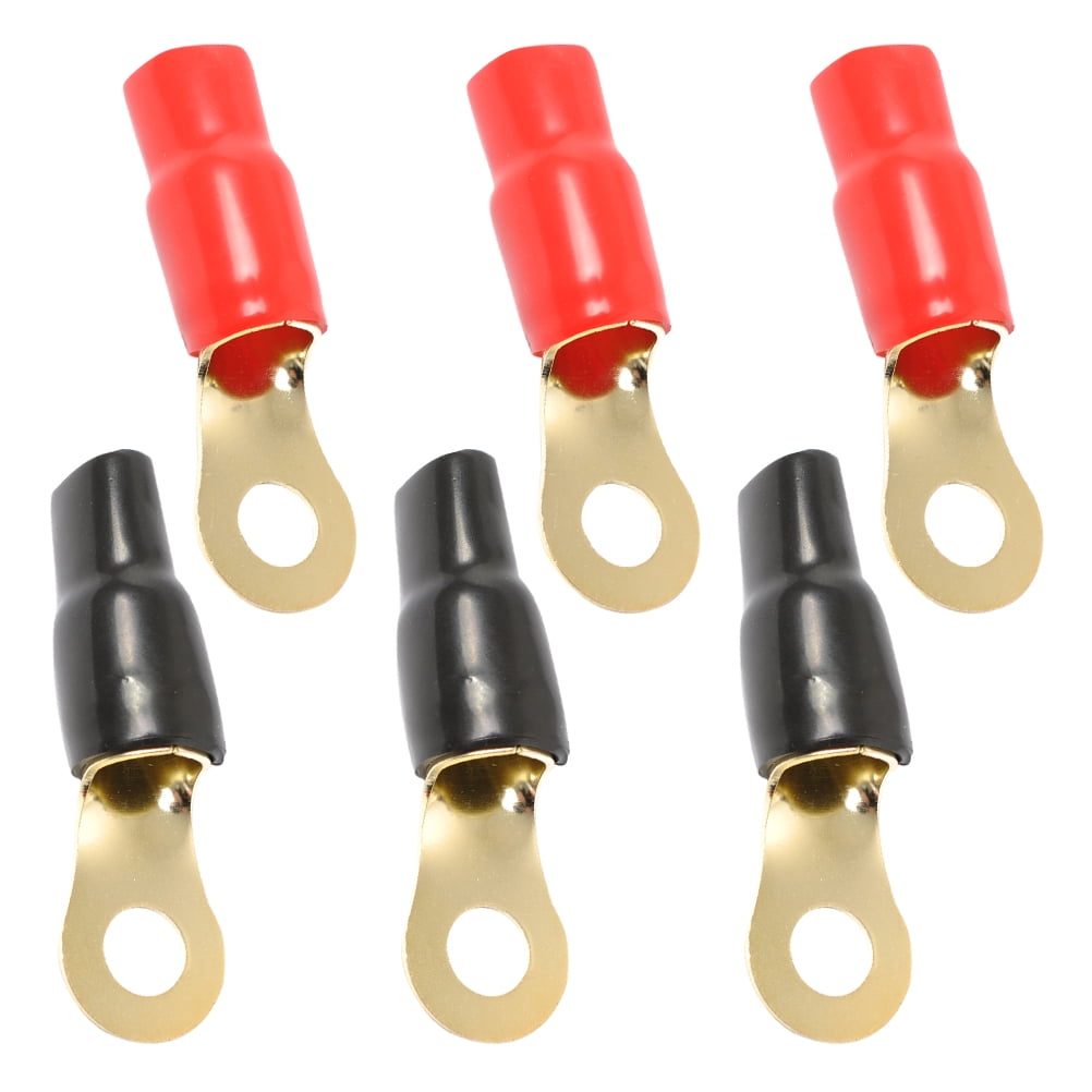 3 Pairs Radio Harness Adapter Cable Rings Terminals - Walmart.com