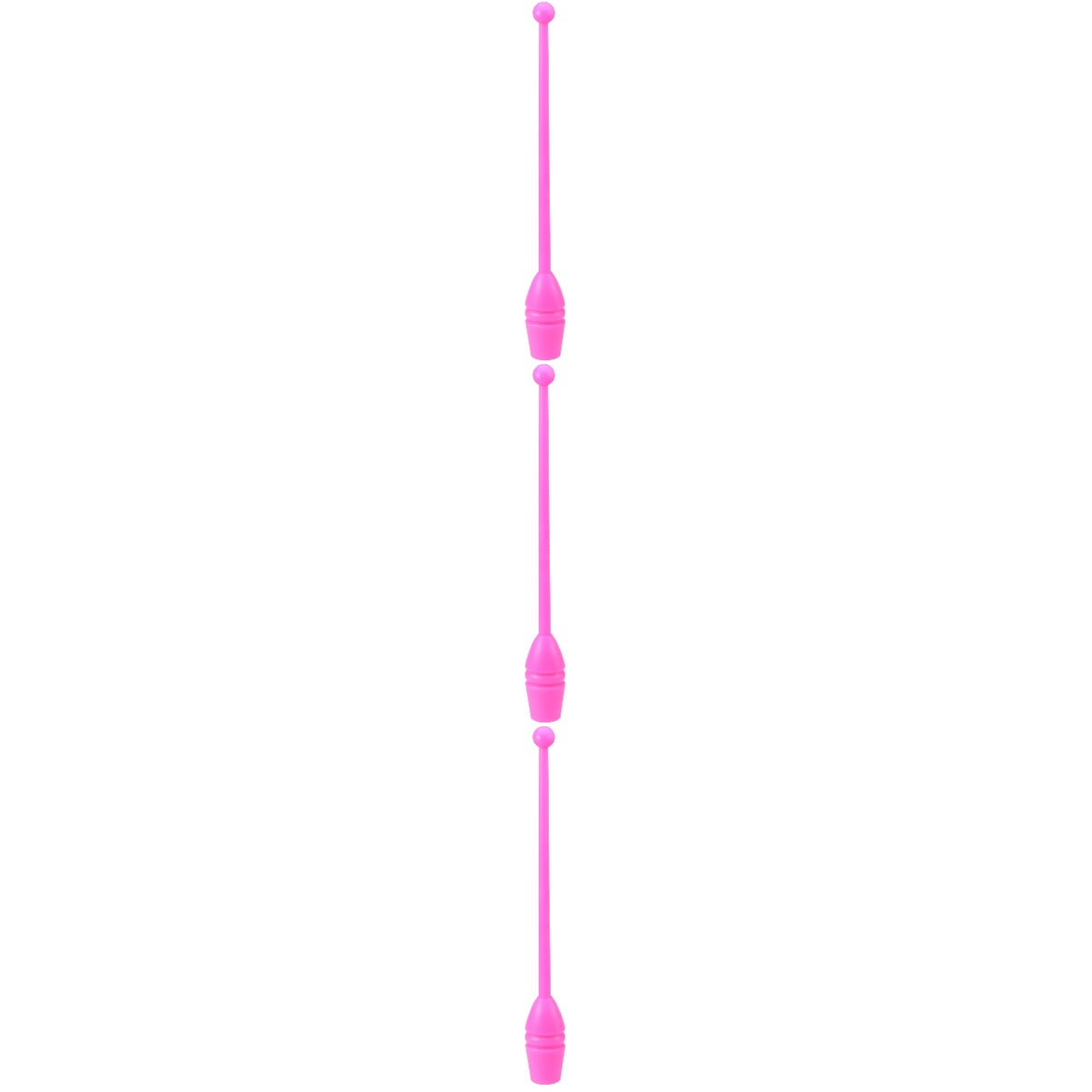 3 Pairs Rhythmic Gymnastics Hoop Pink Stick Artistic Fitness Child ...