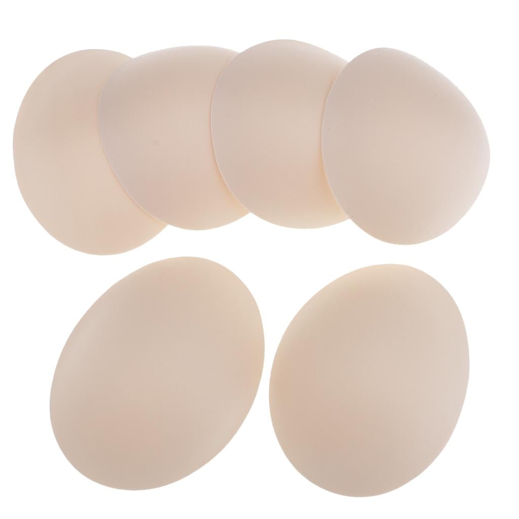 3 Pairs Round Bra pads inserts push up, Removable and Washable Bra Cups ...