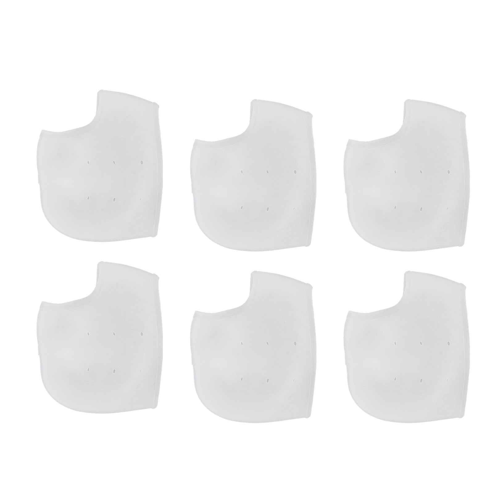 3 Pairs Silicone Heel Protectors Moisturizing and Anti Cracking Heel ...
